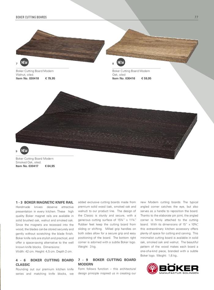 TABLAS DE COCINA BOKER - kitchen utensils kitchen tables - BOKER - Wholesale Knives